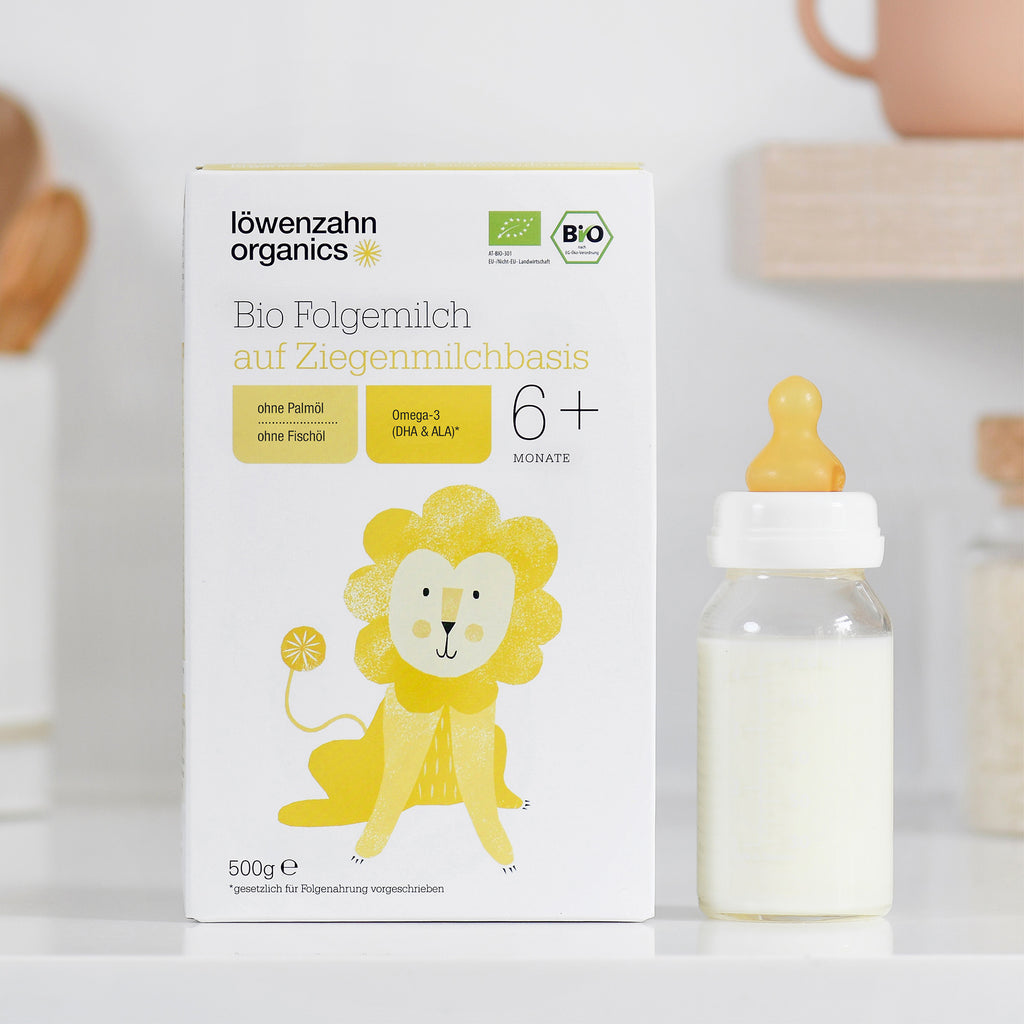 Organic Follow-On Milk 6+ from Goat's Milk - infant formula | Löwenzahn ...