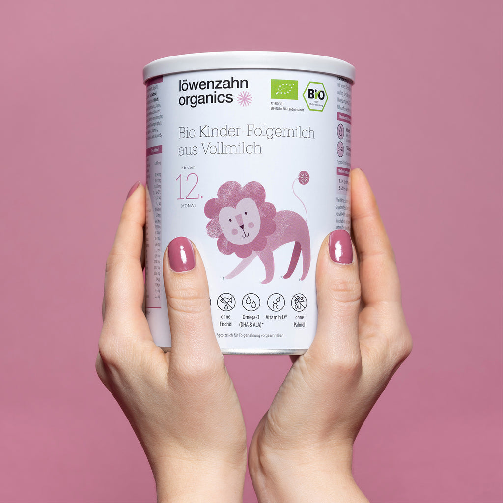 Organic Follow-On Milk for Toddlers with 3'-GL - first in the German ...