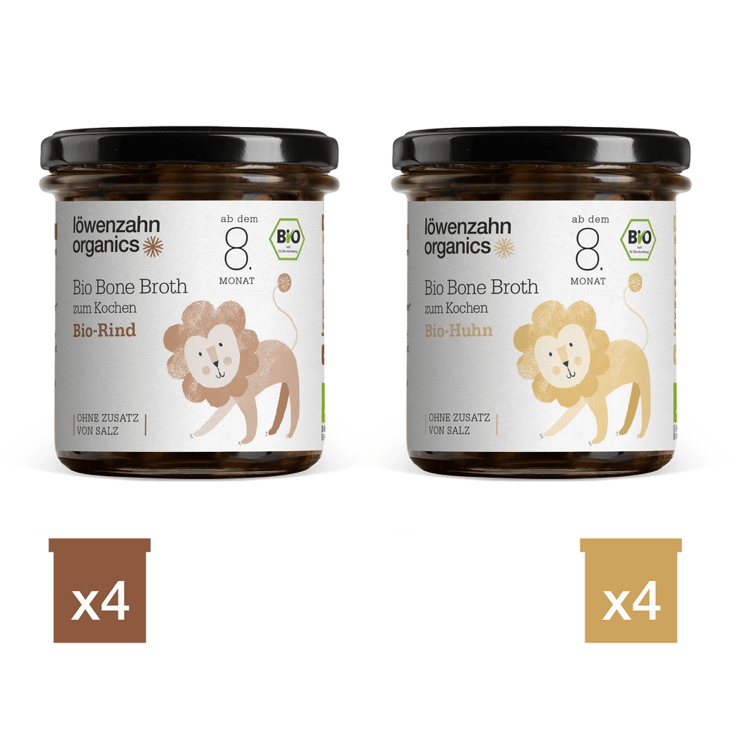 Bundle Bio Bone Broth Bio-Huhn für Babys