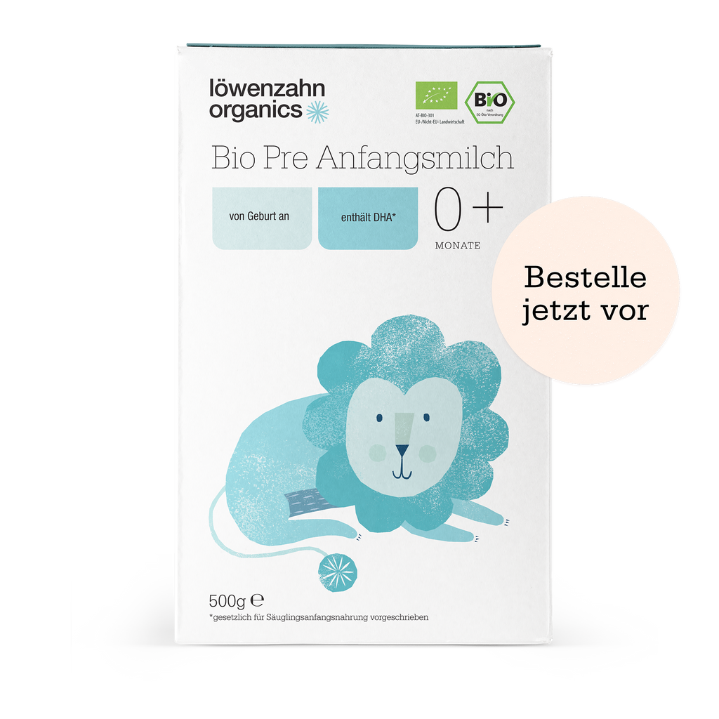 Organic first infant formula for newborns | Löwenzahn Organics